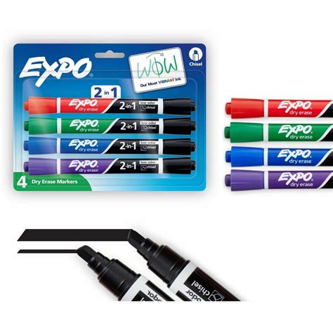 Bulk Buy Expo 2 In 1 Dry Erase Markers San1944655a Bulk Office Supply