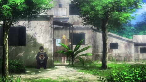 File Btooom 11 1 Png Anime Bath Scene Wiki