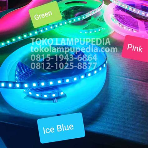 Jual LED Strip Ice Blue DC12V 5 Meter Toko Lampupedia
