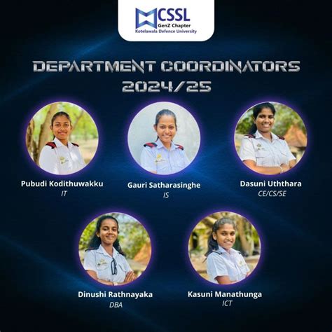 Cssl Genz Chapter Kotelawala Defence University On Linkedin Cssl