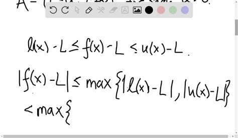 Solvedprove The Statement Using The Formal Limit Definition The