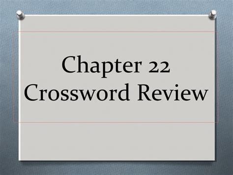 chapter 22 section 3 review ppt