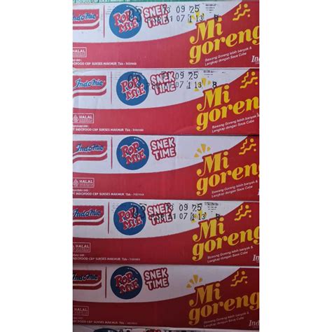 Jual Pop Mie Mini Mie Goreng 1 Dus Isi 12 Cup Shopee Indonesia