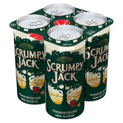 Scrumpy Jack Abv6 6x4x440ml British Ciders And Beer Selection Kellys Wholesale And Distribution