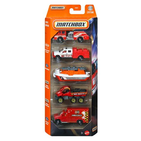 楽天ブックス マッチボックスmatchbox 5カーパック アソート 乗り物おもちゃ ミニカー 3歳から マルチ C1817 玩具