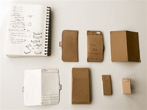 Wallet Phone Case Prototype Nik Kinnaird