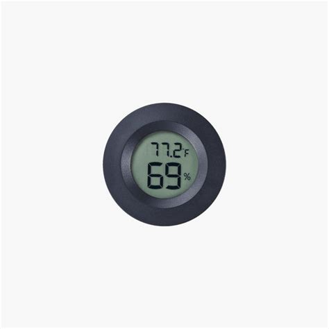 Circular Embedded Electronic Digital Thermometer Hygrometer Bambu Lab