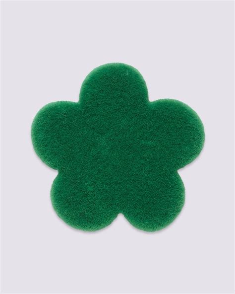 Shop Crocs Accessories Grass Textured Flower Jibbitz In Multi