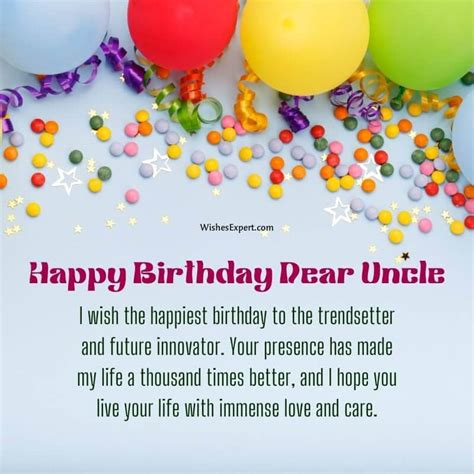 40 Birthday Wishes For Uncle To Wish Lovable Uncles In Your Life