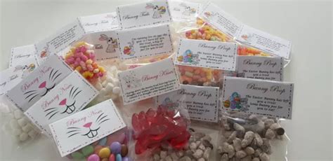 Novelty Easter Sweets Chocolate T Easter Egg Bunny Chick Sticker Pack X20 £2 15 Picclick Uk