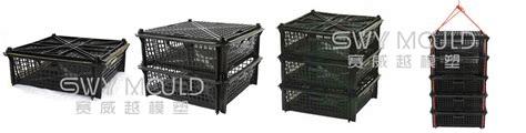 Plastic Shellfish Container Injection Mould Suppliers Oemodm Factory