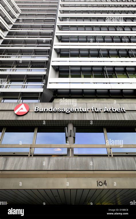 Nuernberg Germany Headquarters Of The Federal Employment Agency Stock