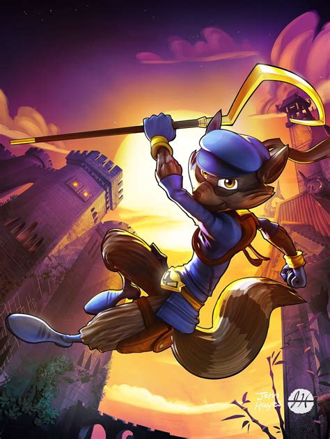 Main Render Of Sly Cooper From Thieves In Time By John Hayes Artofit
