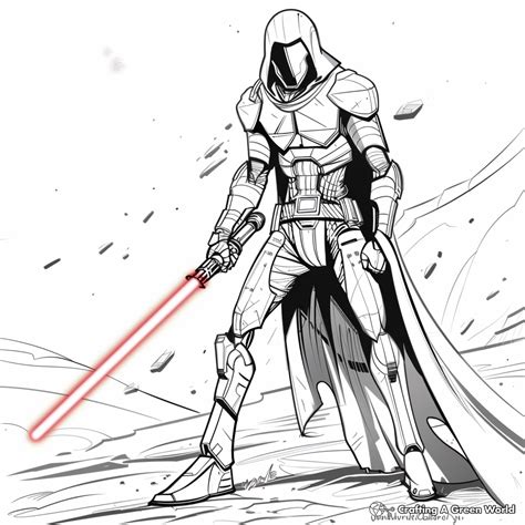 Lightsaber Coloring Pages Free And Printable