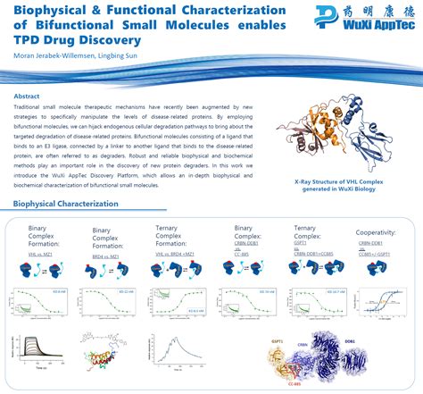 Ddc 2023 Biophysical And Functional Characterization Of Bifunctional Small Molecules Enables Tpd