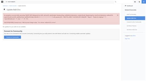 Form Blocks Give Error On Package Import If Redirect Page Not Selected