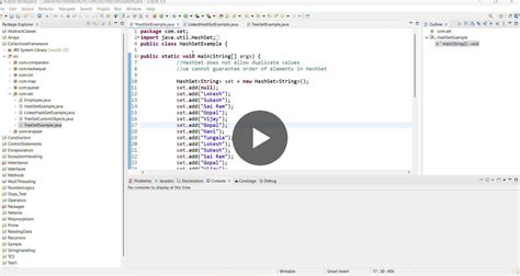 Understanding Java Sets Hashset Linkedhashset Treeset Tungala Gopal Posted On The Topic