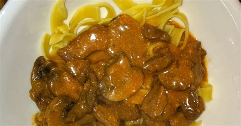 Just Add Chocolate Beef Stroganoff The Light Version