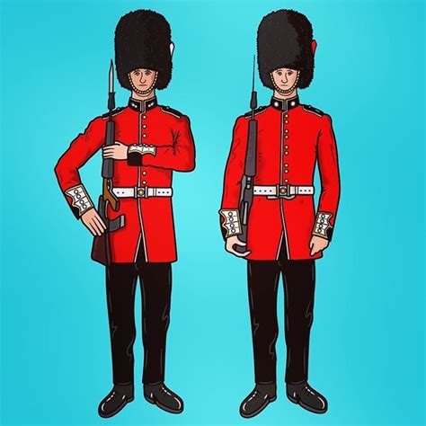 The Grenadier Guard And Coldstream Guard Side By Side What Incredible