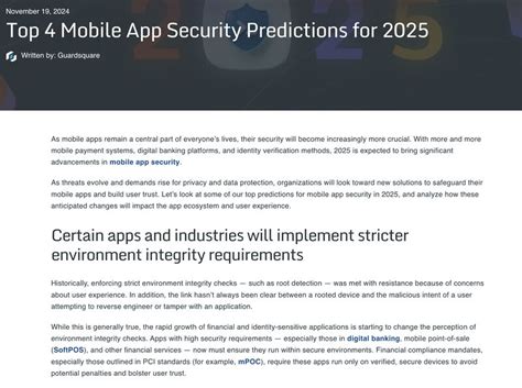 Burcu Yarar On Linkedin Cybersecurity Infosec Mobile Mobileappsecurity Appsec Predictions