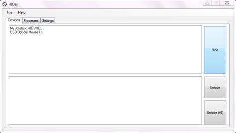 Github Samehb Hider Hider Allows You To Manage Hidguardian In Order To Hide Chosen