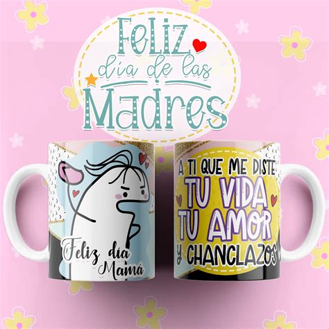 10 Diseños De Plantillas Para Tazas Día De La Madre Florkito