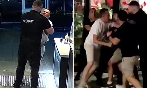 Sydney Off Duty Detective Steven Lea Bell Brawls With Bouncers Outside Pub Daily Mail Online