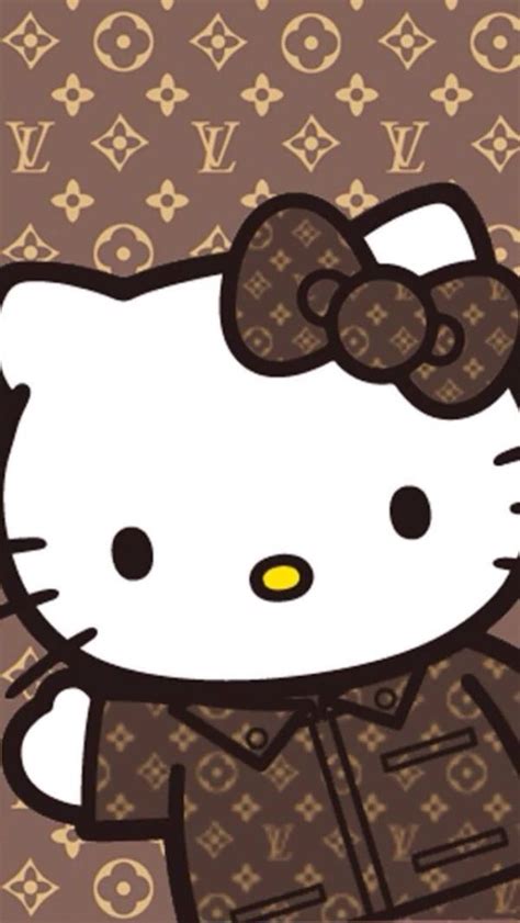 Hello Kitty Louis Vuitton Fabric Loader