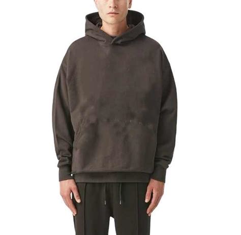 400 Gsm Hoodie Premium Brown 6xl Oversized French Terry