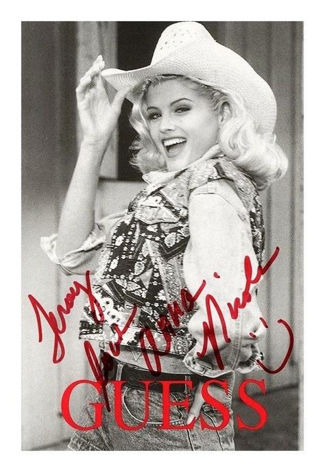 Anna Nicole Smith Guess Actrices Hollywood Chicas