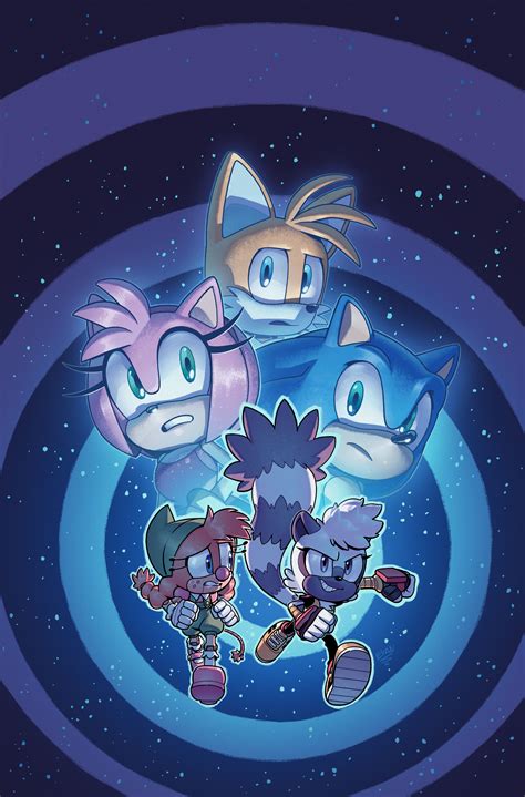 Sonic The Hedgehog Amy Rose Tails Tangle The Lemur And Belle The