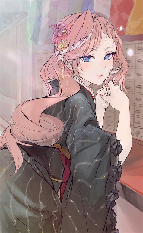 Takane Lui And Takane Lui Hololive Drawn By Tornflipper Danbooru