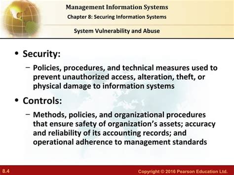 Chapter 8 Securing Information Systems Pdf