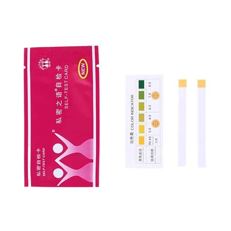 10pc Vaginal Inflammation Self Test Paper Intimate Infection Self Test