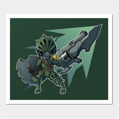 Monster Hunter World Chibi Gunlance By Hendra Jien Monster Hunter