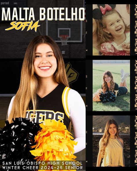🌟 Senior Spotlight Sofia 🌟 Slo High School Cheer Facebook