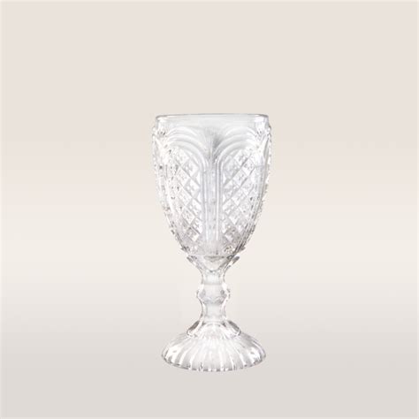 Blue Carousel Goblet Party Reflections Inc