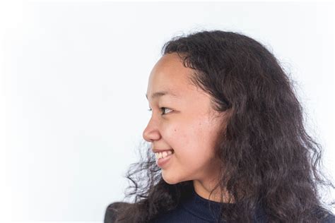 Closeup Of A Naturally Beautiful And Proud Filipino Woman In Her Late
