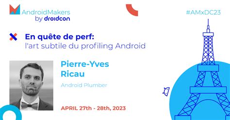 En quête de perf lart subtil du profiling Android droidcon