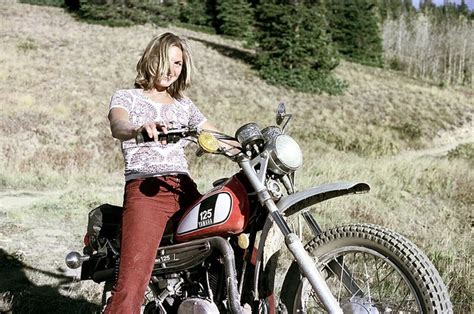Aspen 1975 77 Set 01 Slide 07 Motorcycle Girl Biker Babes Vintage