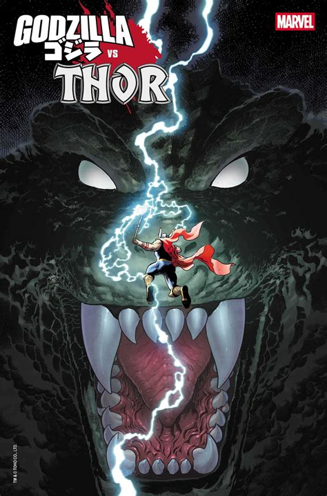 Godzilla Vs Thor 1 Thunders Into Comic Shops July 2