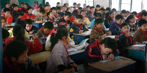 Overcrowding In Classrooms Class Of 93 Inside Chinas Supersized