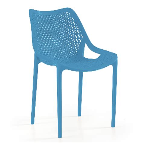 יהלום כיסא פלסטיק דגם עלית צבע אדום