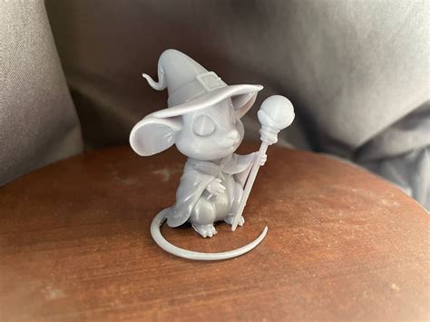 3d Printer Mouse Wizard • Made With Anicubic Photon Mono 2・cults