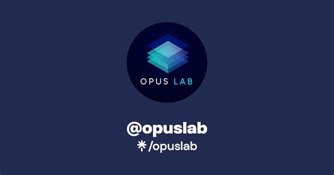 Opuslab Instagram Facebook Linktree