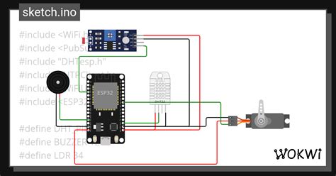 Medibox IOT Wokwi ESP32 STM32 Arduino Simulator