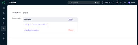 Cluster Settings EMQX Docs