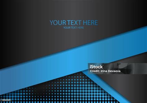 밝은 하프톤 점과 어두운 배경에 컬러 경사 리본 줄무늬 럭셔리 포스터 배경 템플릿입니다 0명에 대한 스톡 벡터 아트 및 기타 이미지 0명 3차원 형태 가리기 Istock