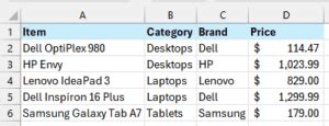 Creating Named Range Using VBA