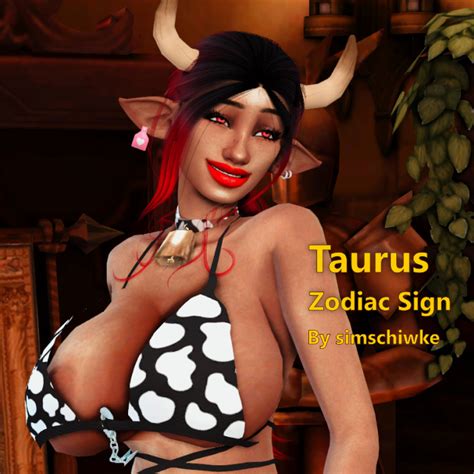 Taurus Cow Girl The Sims 4 Sims Loverslab